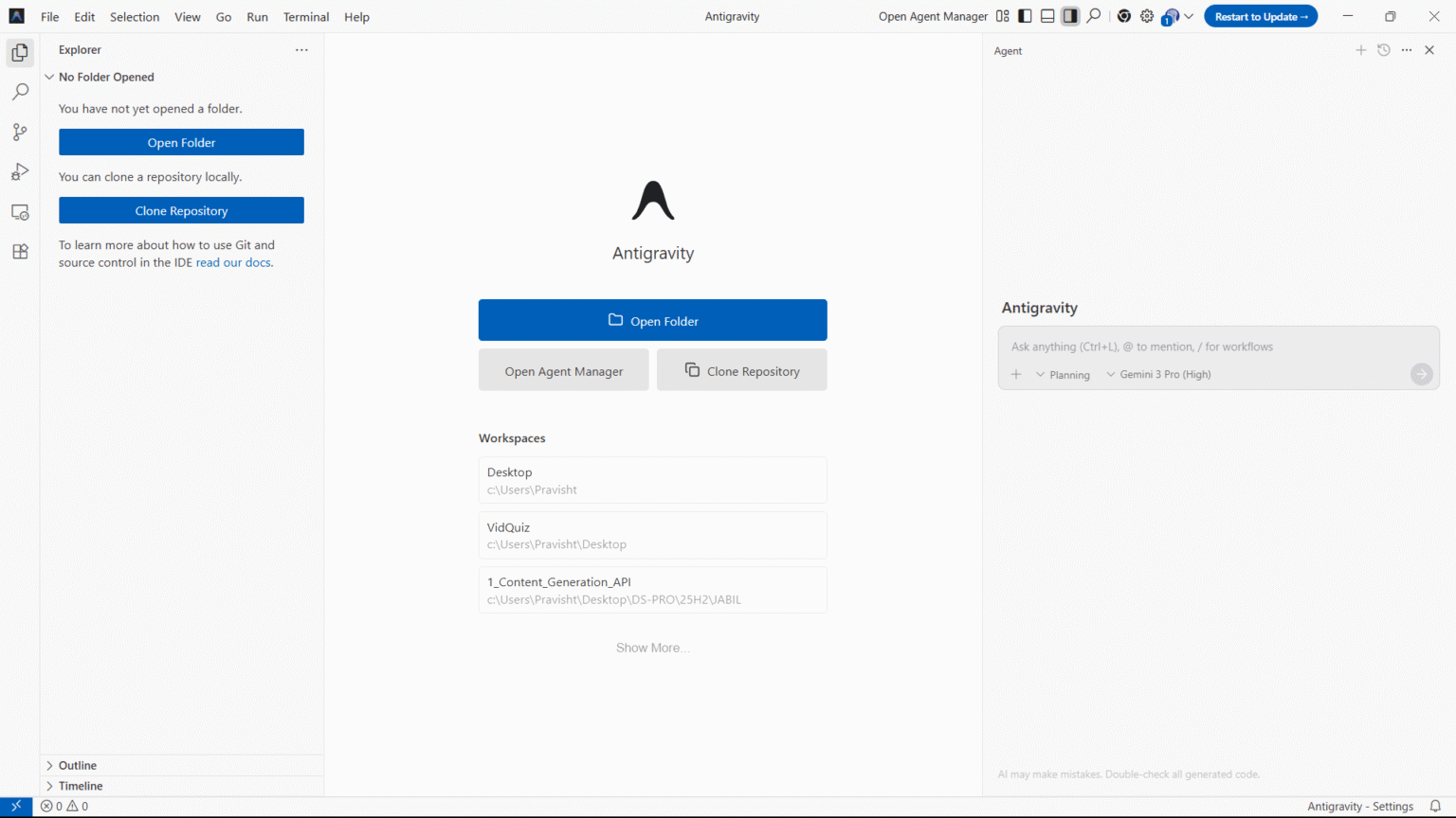 Google Antigravity for Data Scientists: How Google’s Agentic IDE Outperforms VS Code for AI ...